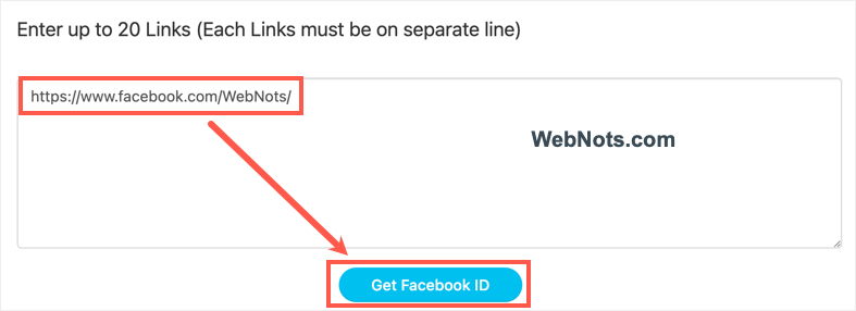 Bulk Facebook ID Finder from Profile URL | WebNots